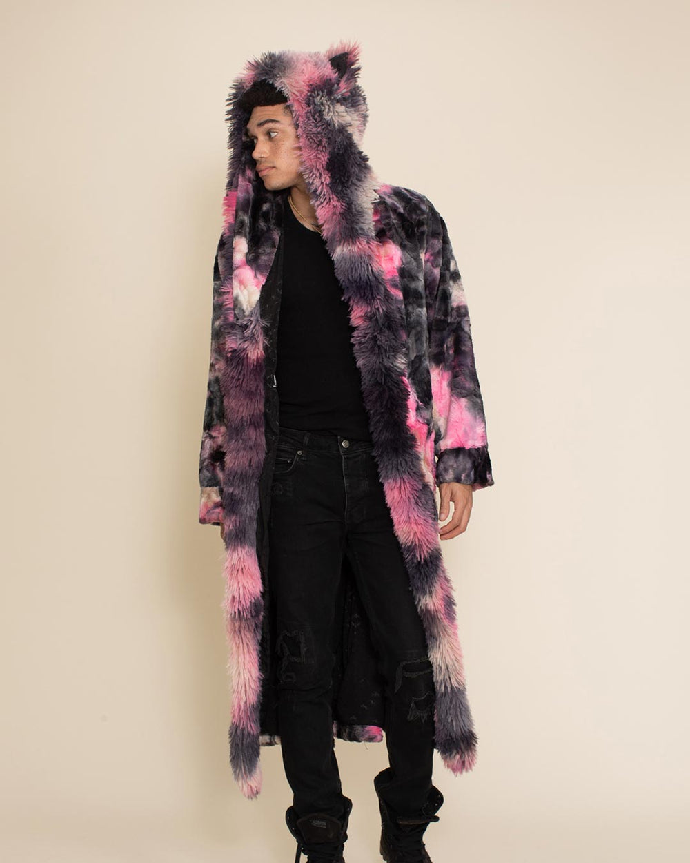 Ink Spotted Leopard Classic Collector Edition Faux Fur Style Robe | Me ...