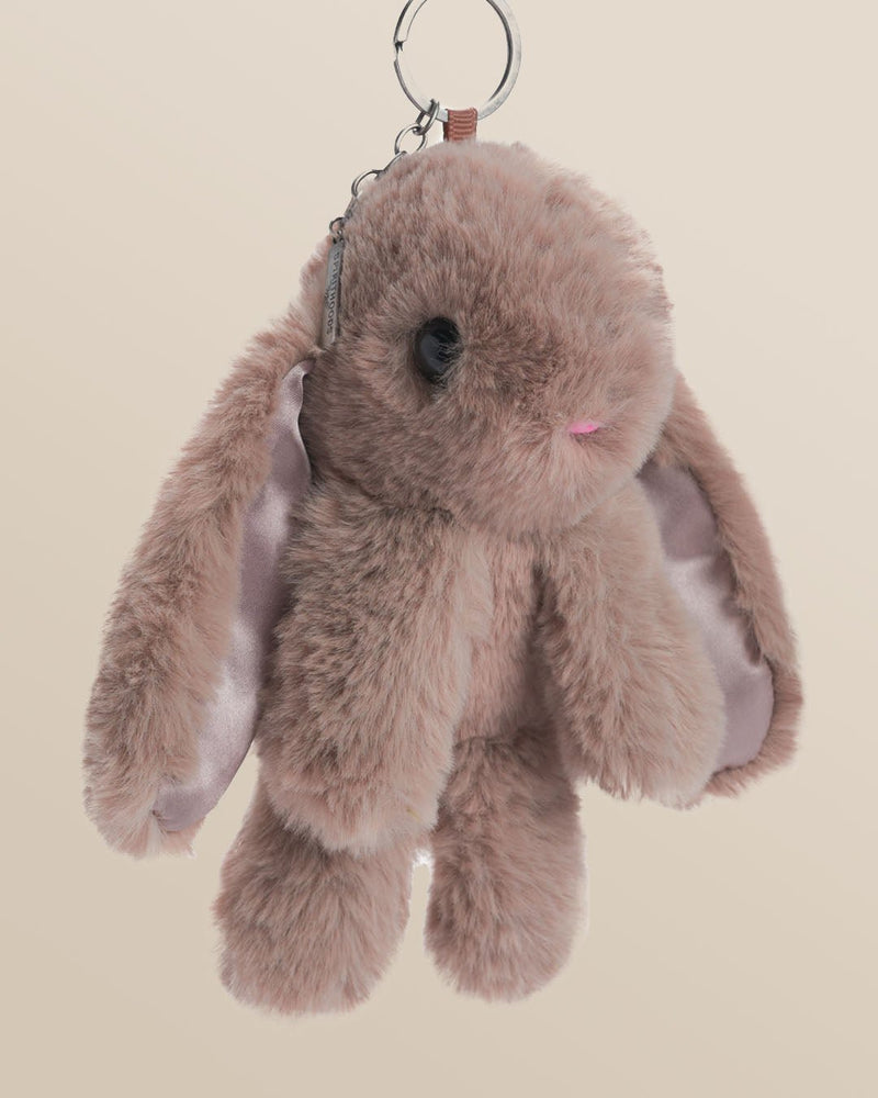 Faux Fur Bunny Keychain Bag Charm | Accessories - SpiritHoods