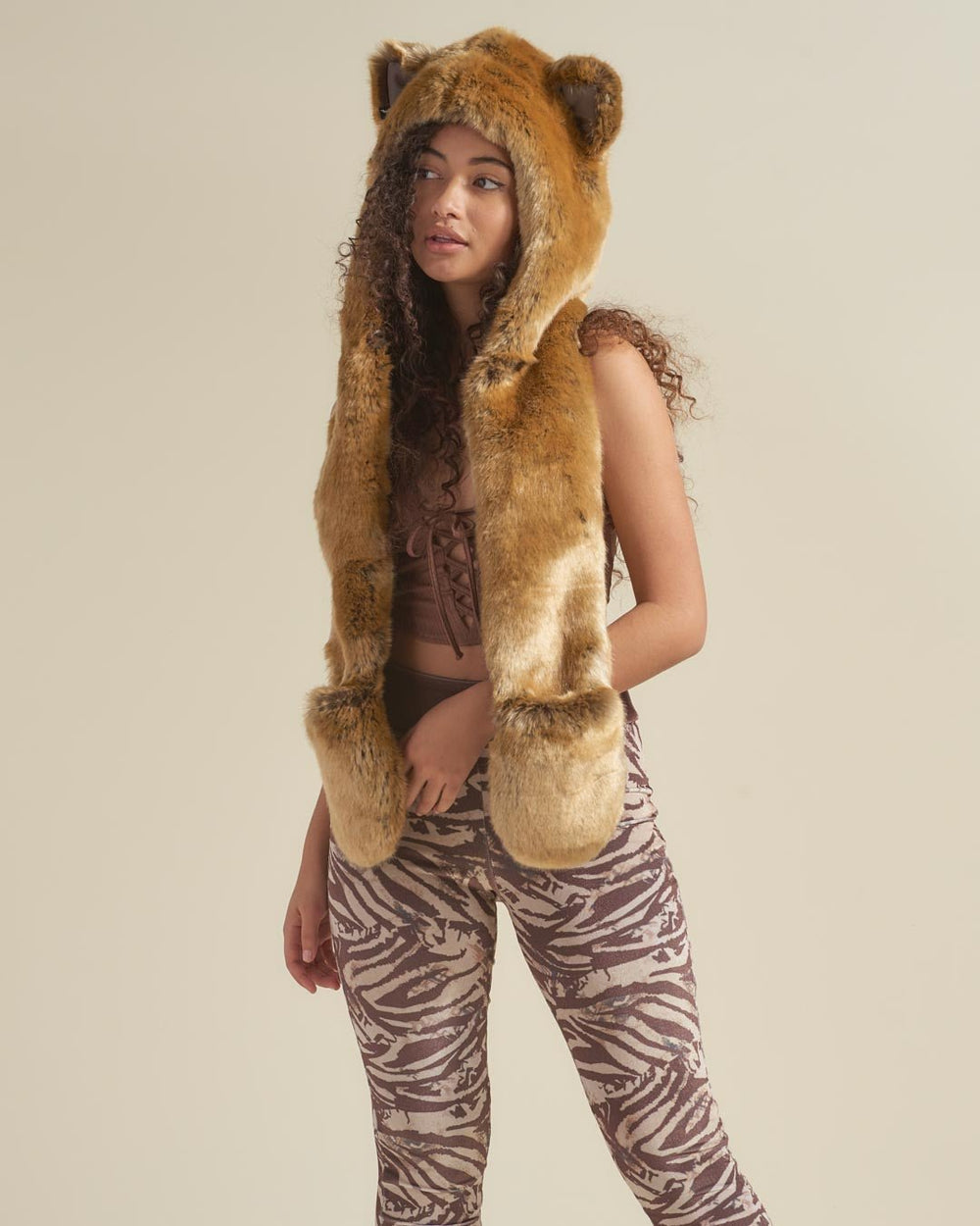 Puma Collector Edition Panthera Faux Fur Hood | Women's - SpiritHoods