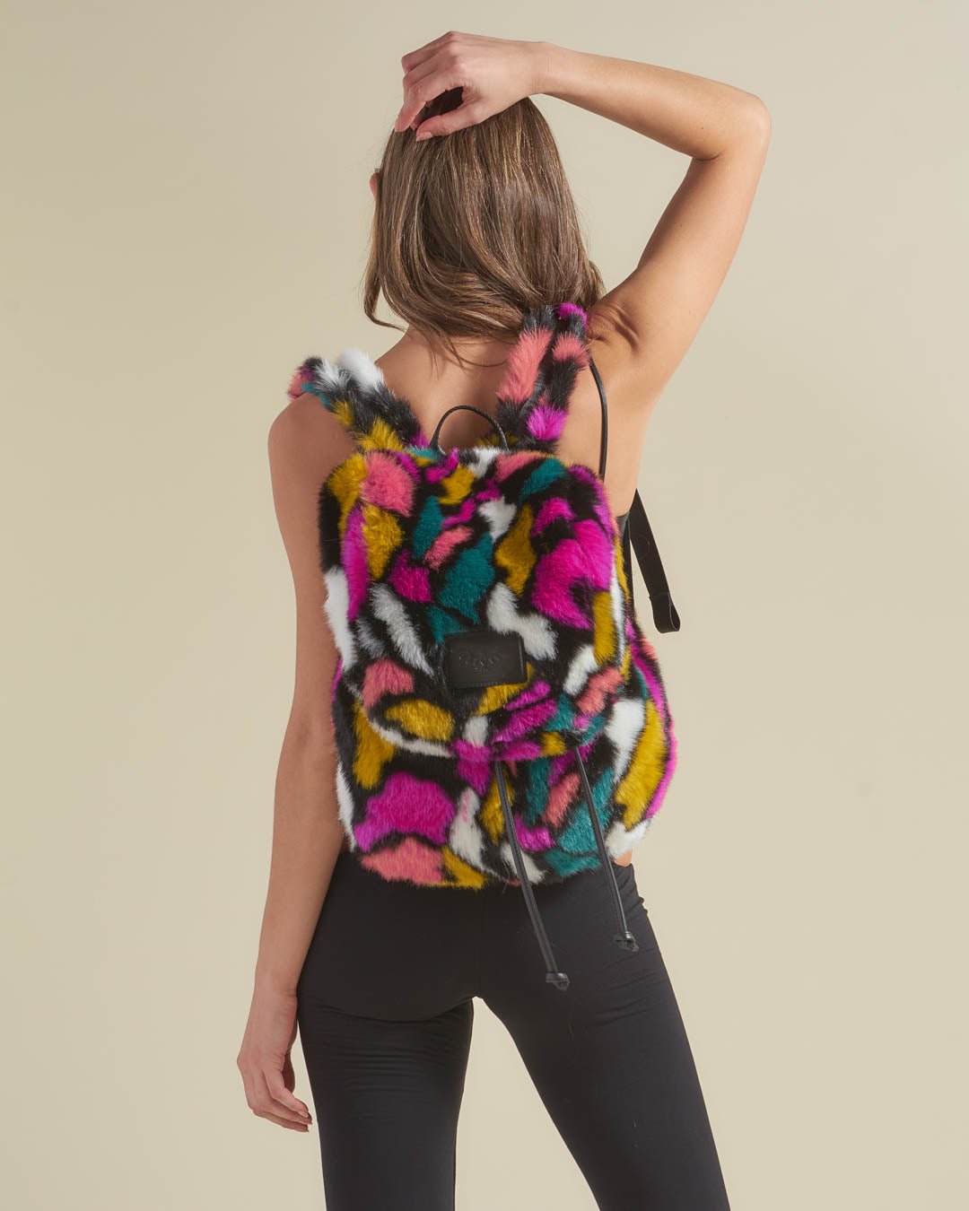 Butterfly Faux Fur Backpack - SpiritHoods