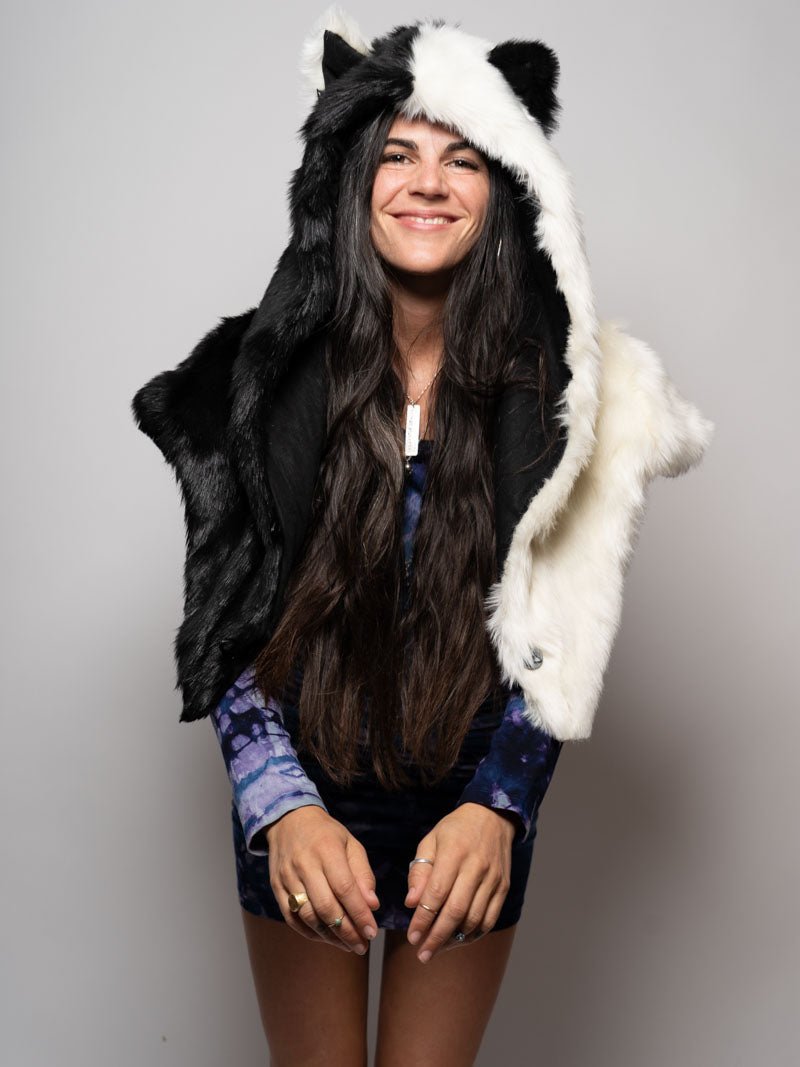 Moon Wolf Shawl SpiritHood | Embrace Lunar Elegance - SpiritHoods