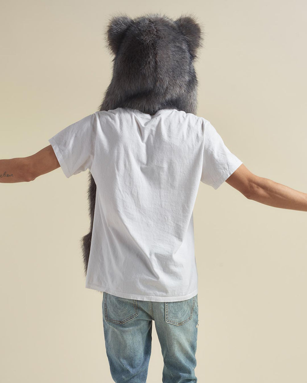 Astro Wolf Luxe Collector Edition Faux Fur Hood | Men's - SpiritHoods
