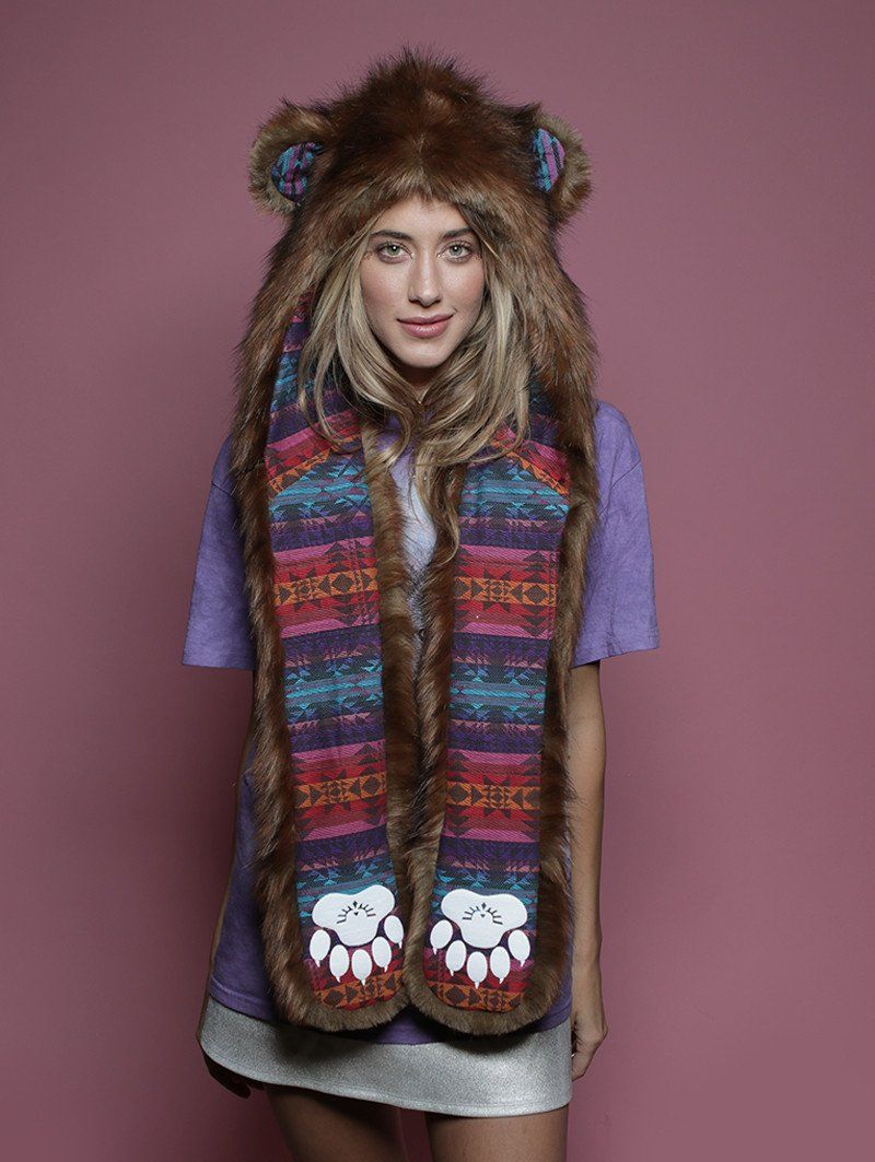 Kamchatka Brown Bear Goa Collector Spirithood - Wild Grandeur - SpiritHoods