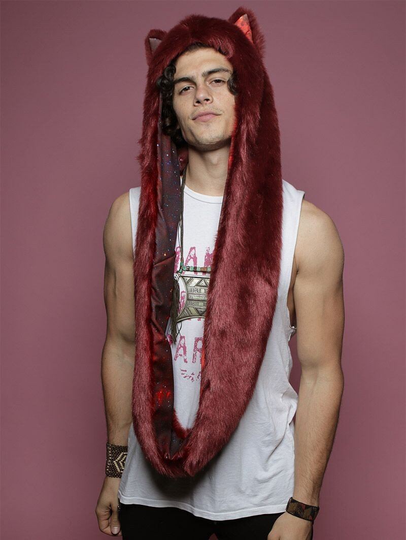 Fire Galaxy Wolf Infinity SpiritHood - SpiritHoods