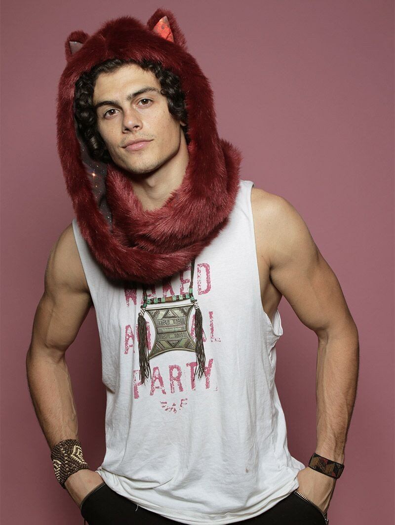 Fire Galaxy Wolf Infinity SpiritHood - SpiritHoods