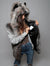 Grey Wolf Vest Spirithood - Warm and Stylish Animal-Inspired Outerwear ...