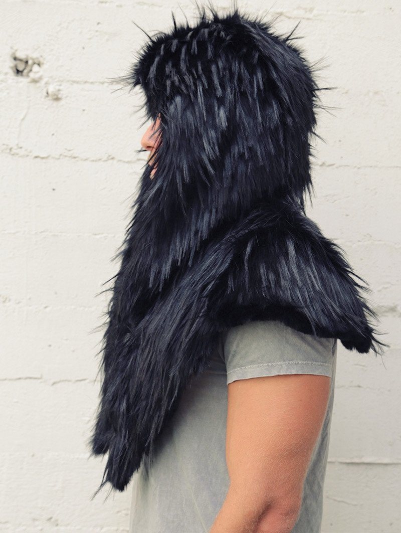 Raven Shawl Collector's Edition Spirithood - Unleash Your Mystic ...