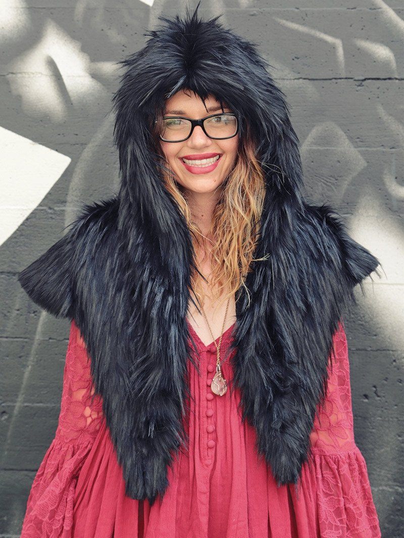 Raven Shawl Collector's Edition Spirithood - Unleash Your Mysterious ...