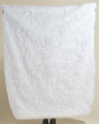 Lora Zombie Artist Edition: The One You Feed White Wolf Faux Fur Throw