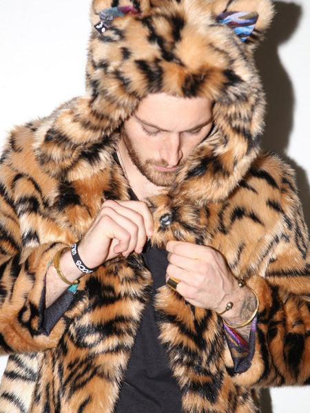 Tiger Faux Fur SpiritHood Coat | Unleash Your Inner Wild - SpiritHoods
