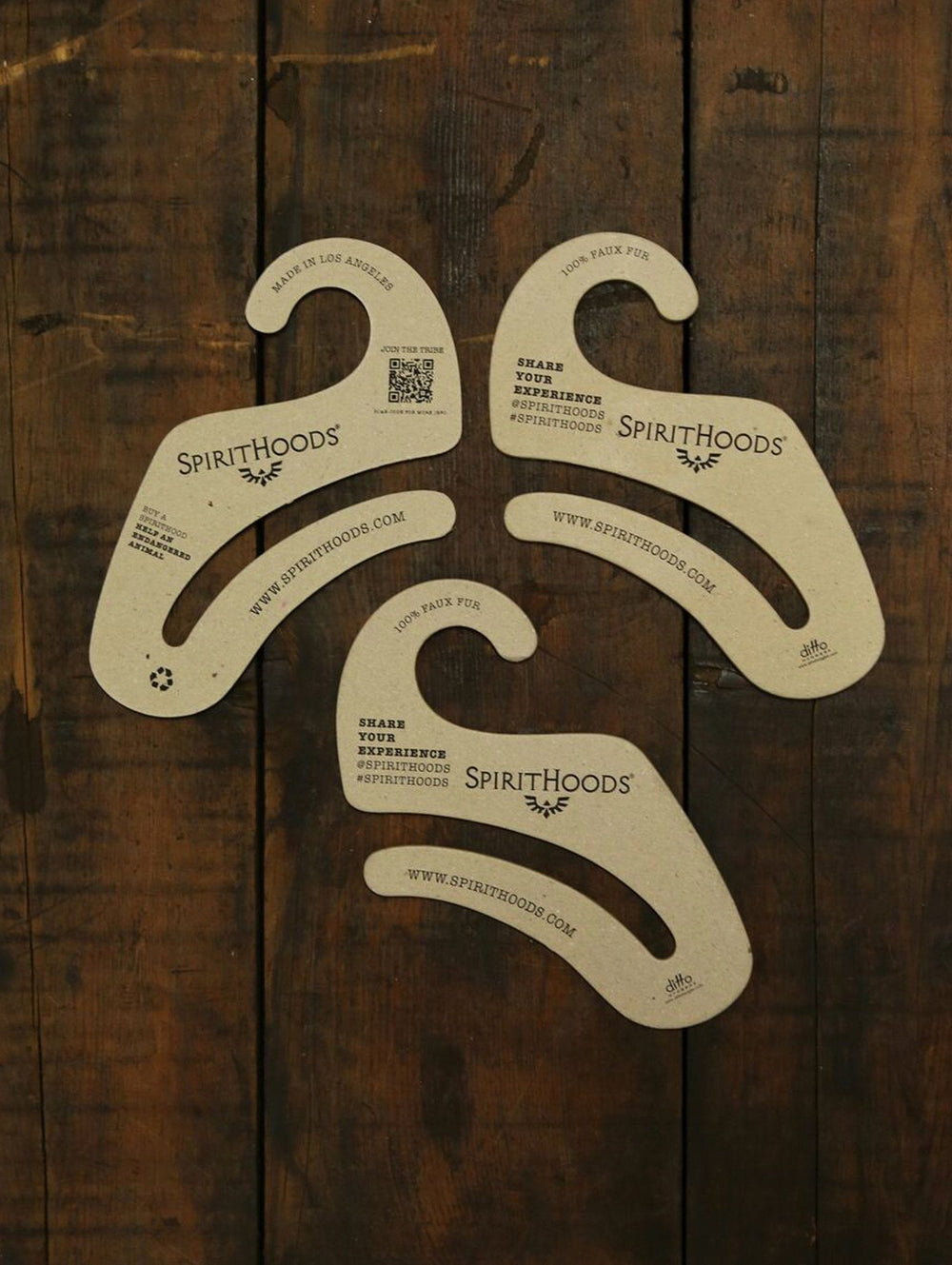 SpiritHoods® Sustainable Hangers - 3 Pack